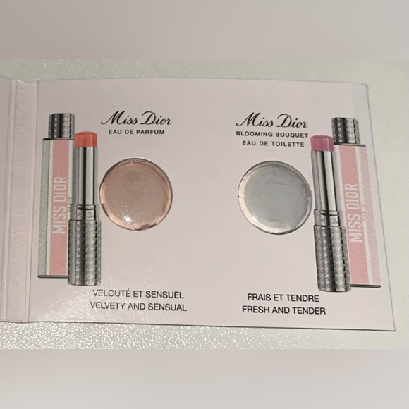 Dior | Makeup | Miss Dior Mini Miss Solid Perfume Sample Of Eau De ...